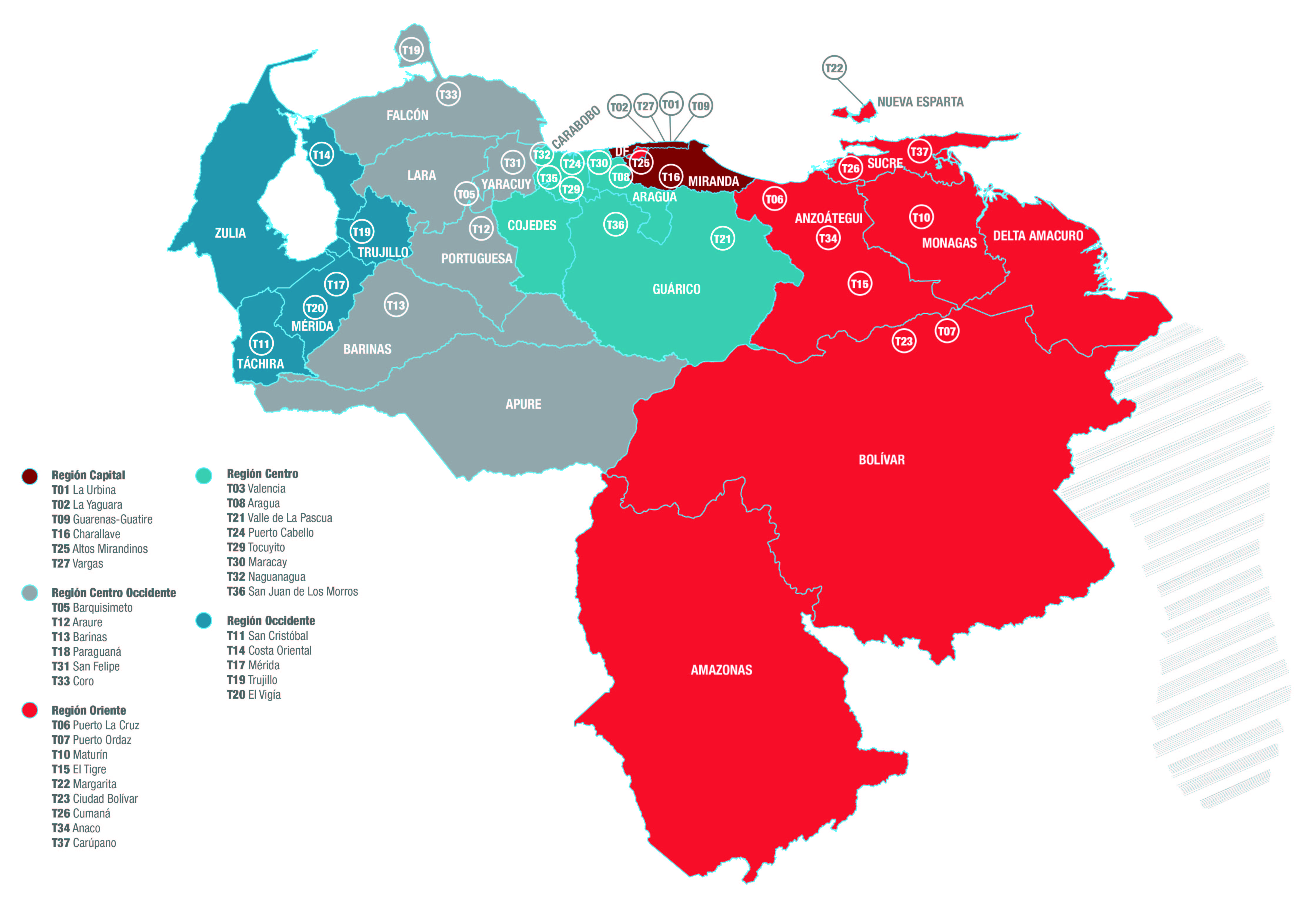 Mapa Tiendas ACTUALIZADO 2020-01 - Redvital Makro